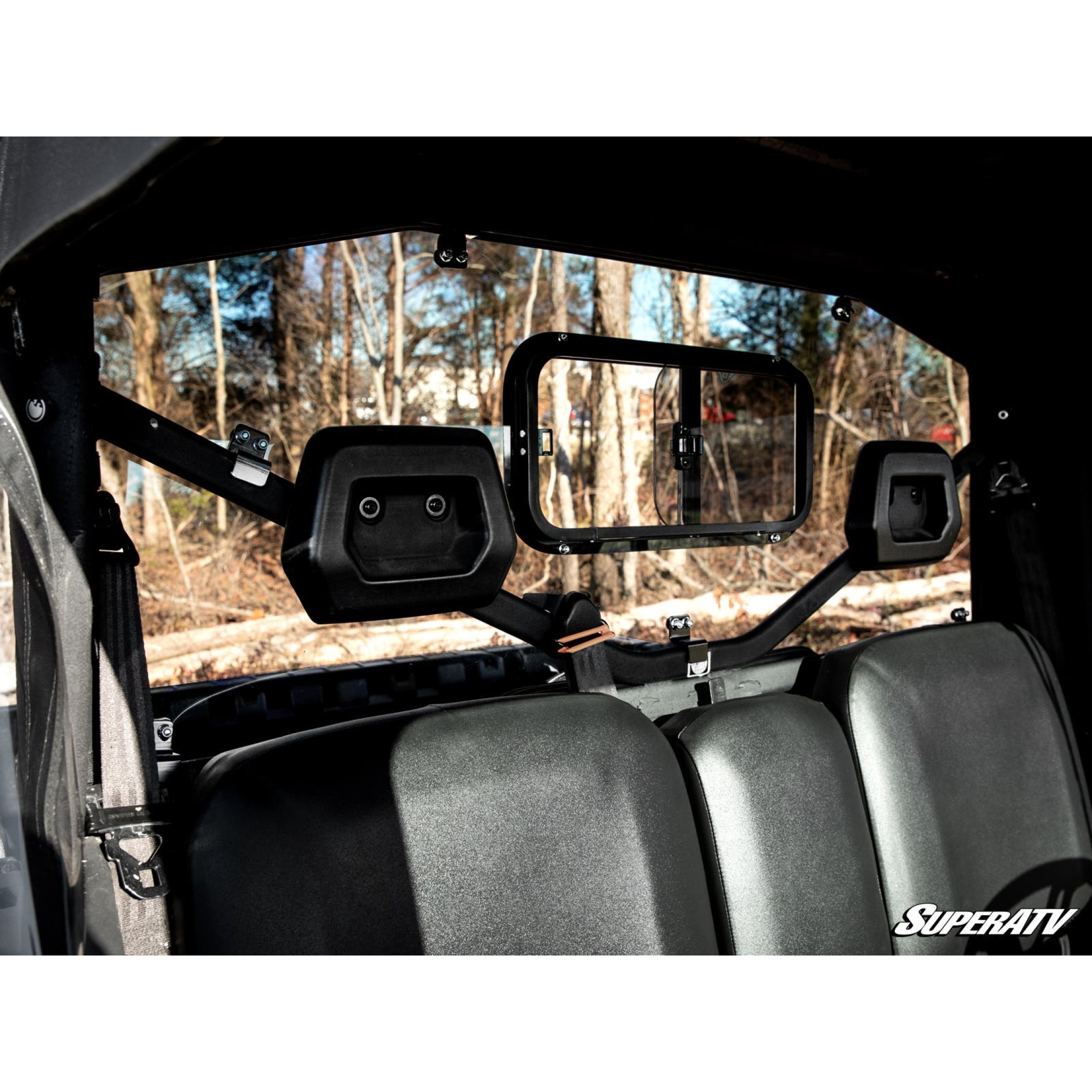 Can-Am Defender Sliding Rear Windshield - Grayson Motorsports