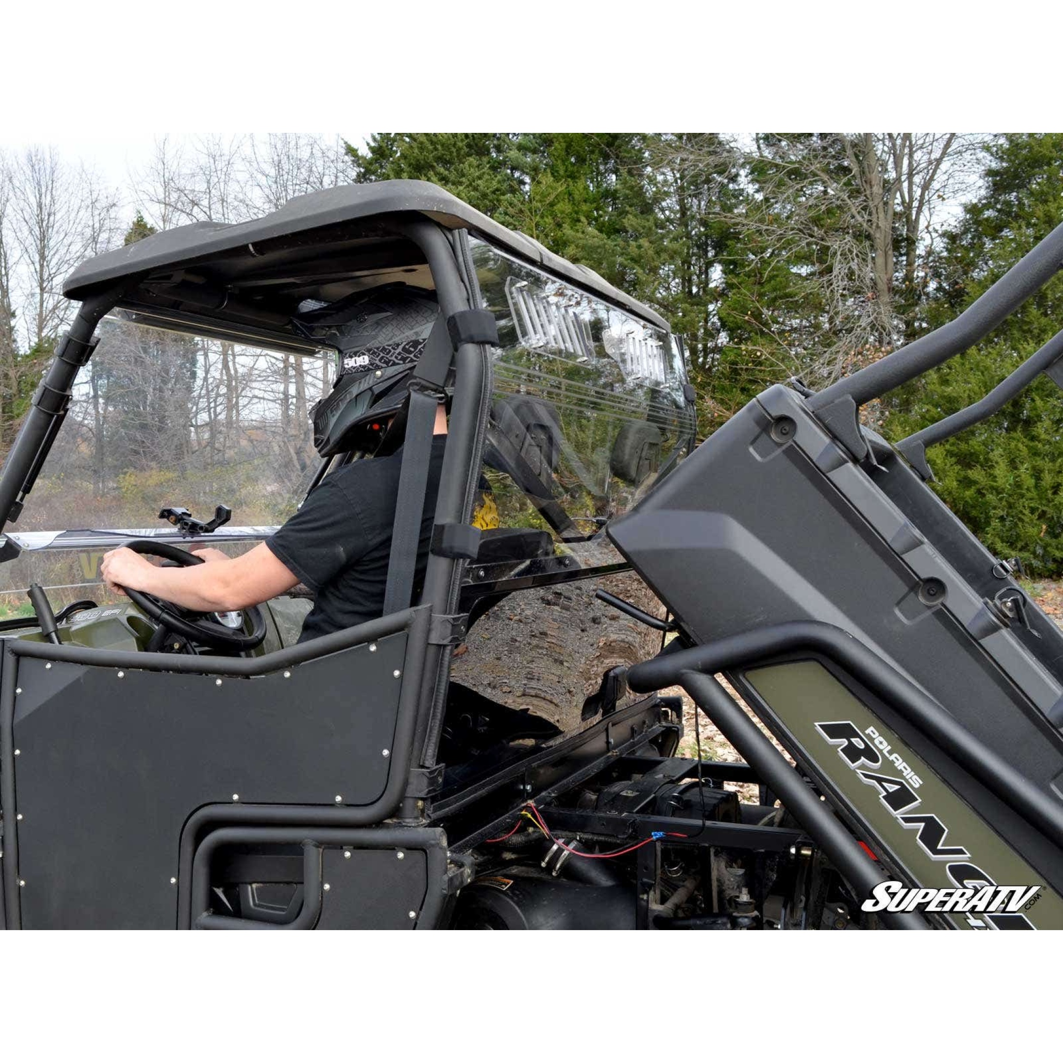 Polaris Ranger Full-Size 570 Vented Full Rear Windshield - Grayson ...