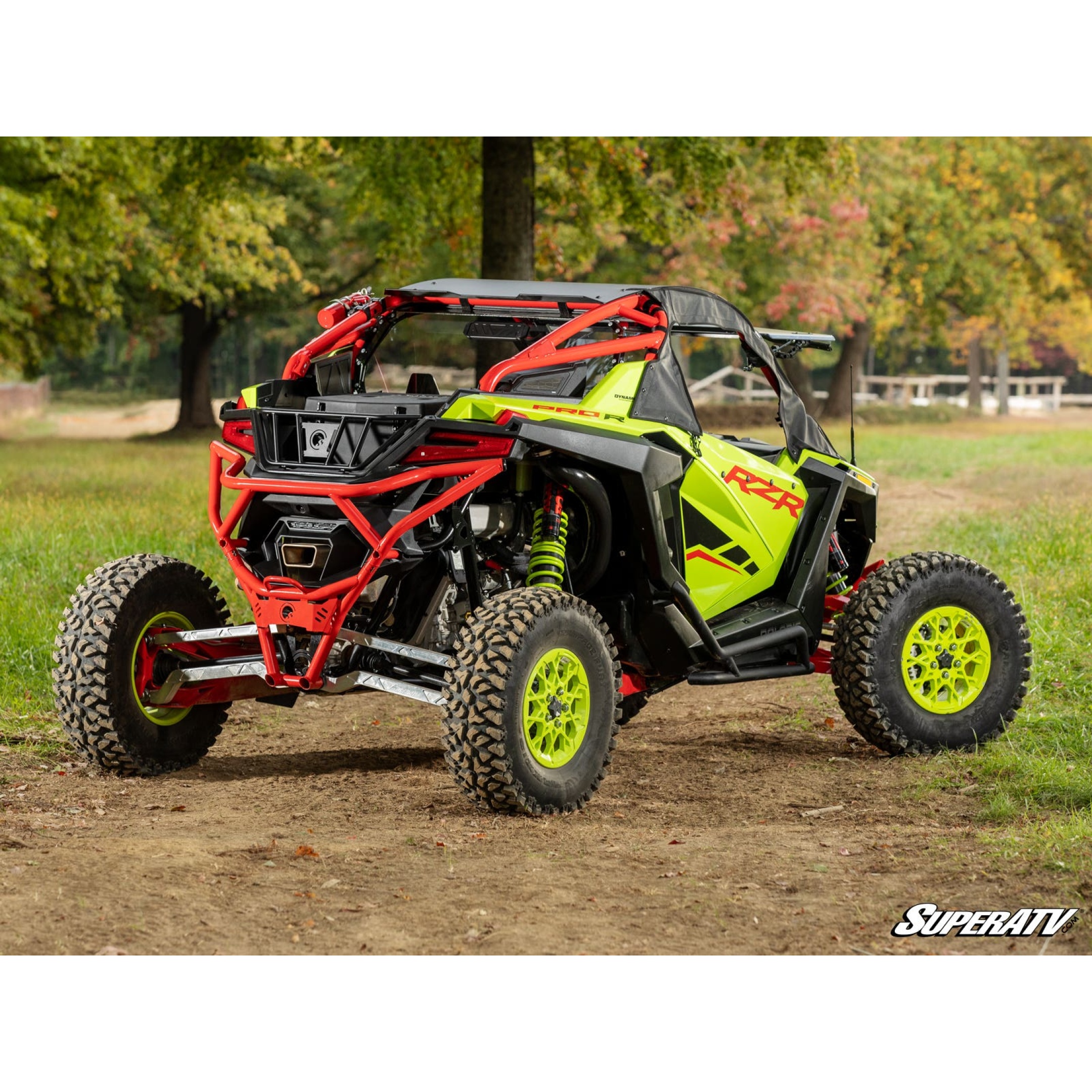 Polaris RZR Pro R Rear Vented Windshield - Grayson Motorsports